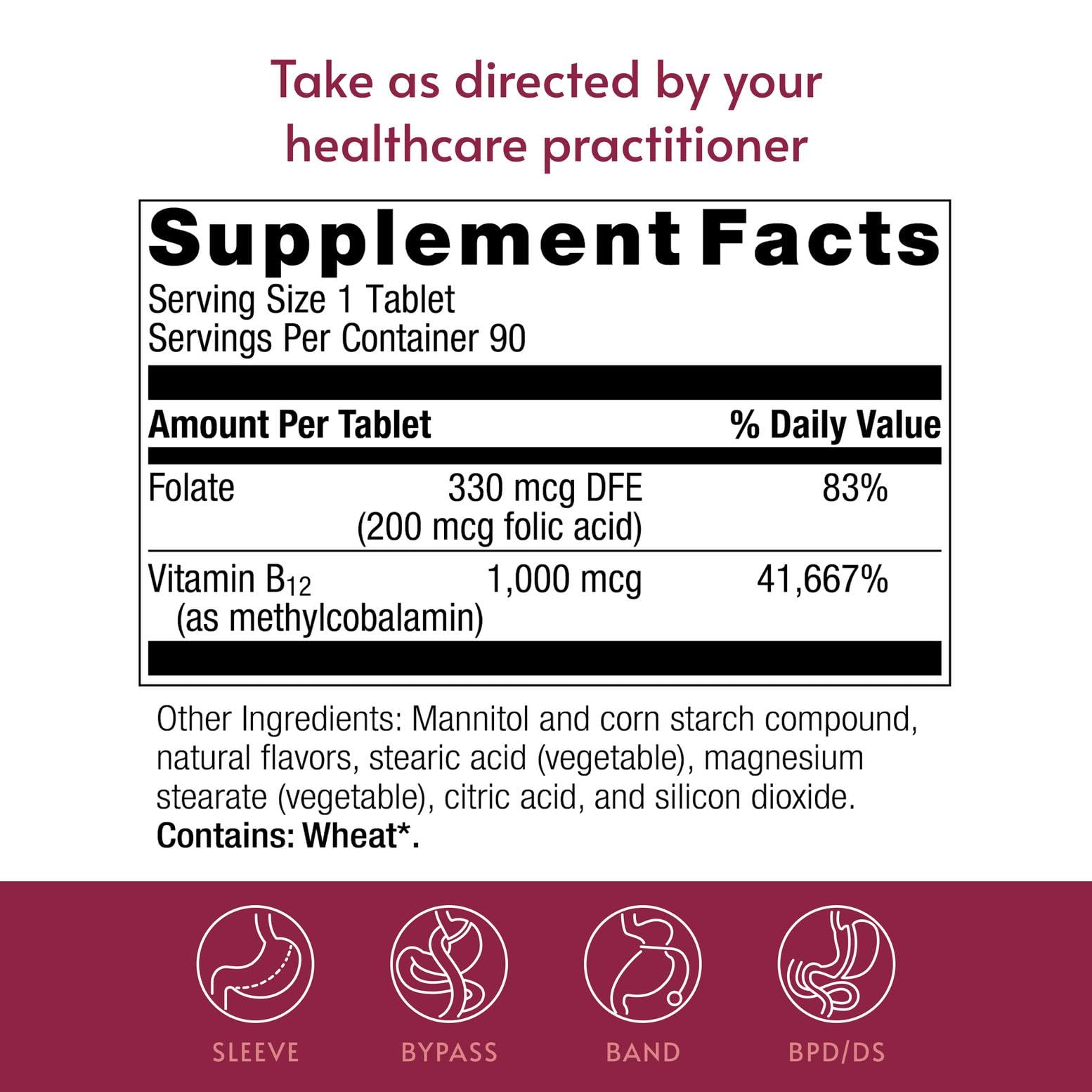 easy dissolve B12 melts for energy