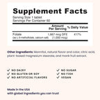 easy dissolve folic acid supplements