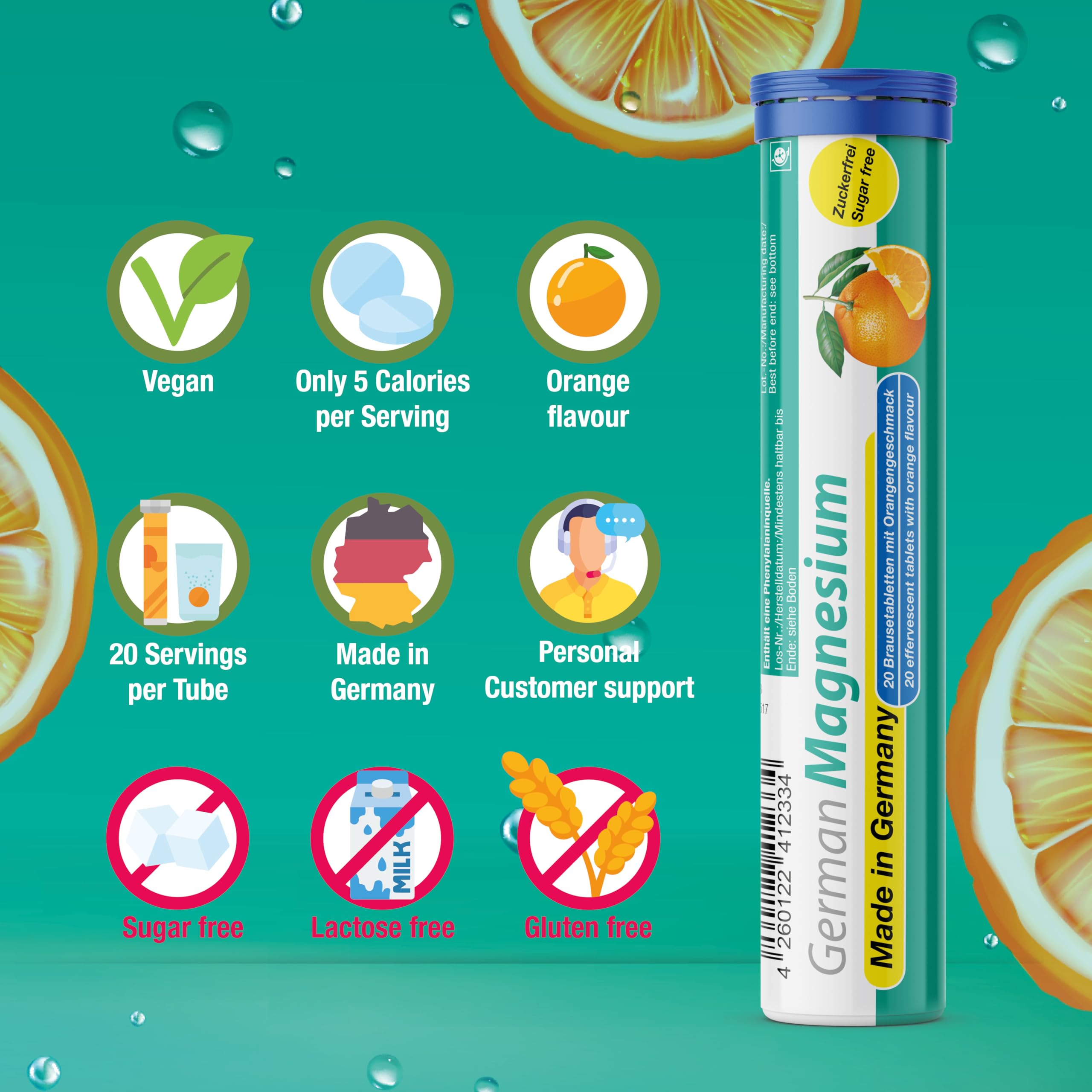 easy dissolve magnesium effervescent