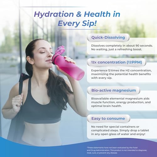 easy dissolve magnesium water tablets