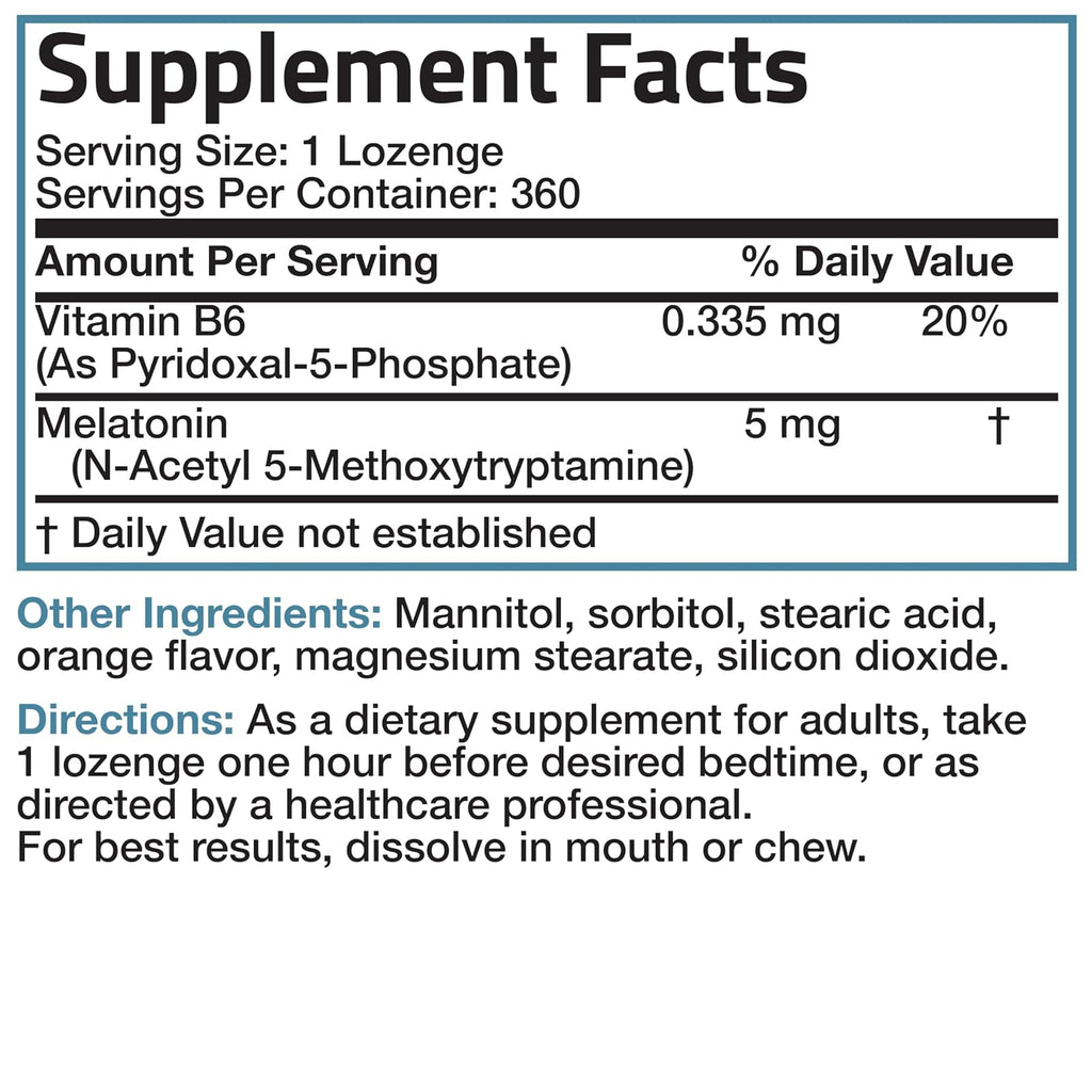 easy dissolve melatonin for quick relief