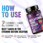 easy dissolve melatonin for quick relief