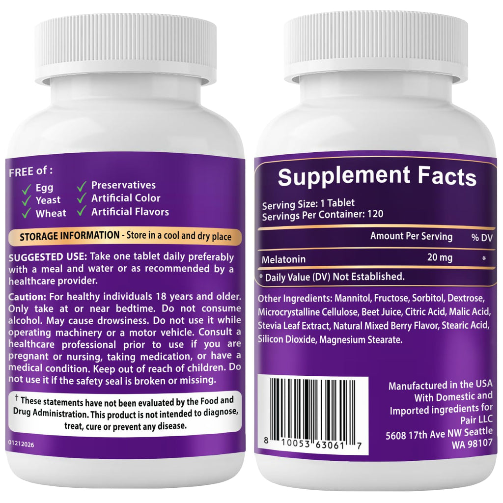 easy dissolve melatonin for sleep