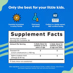 Easy dissolve omega-3 for children