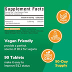 easy dissolve Vitamin B12 tablets