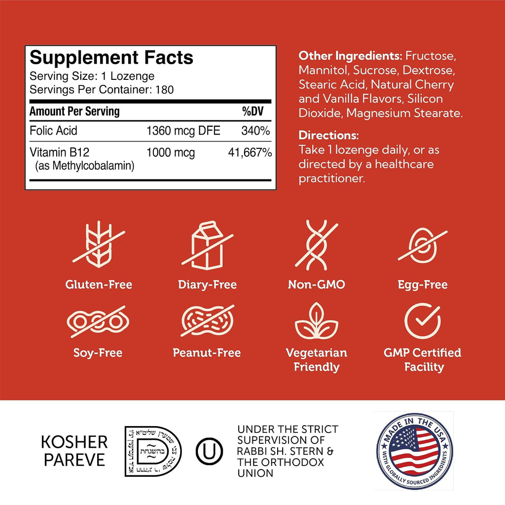 easy dissolve vitamin b12 tablets