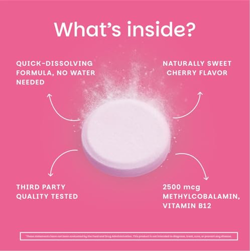 easy dissolve vitamin B12 tablets