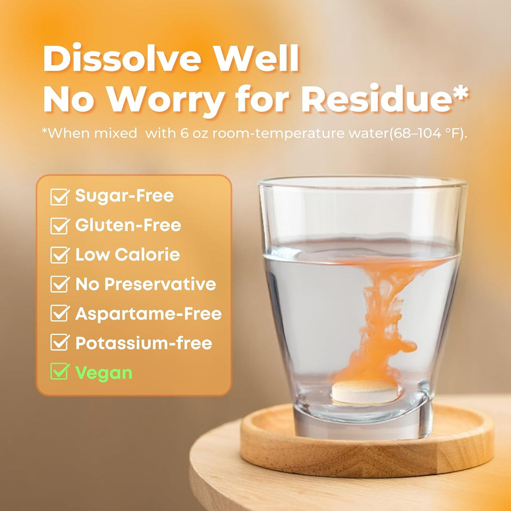 easy dissolve vitamin C tablets