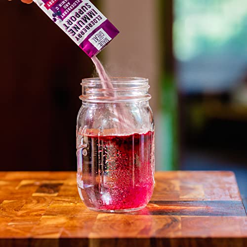 easy elderberry drink mix for wellness