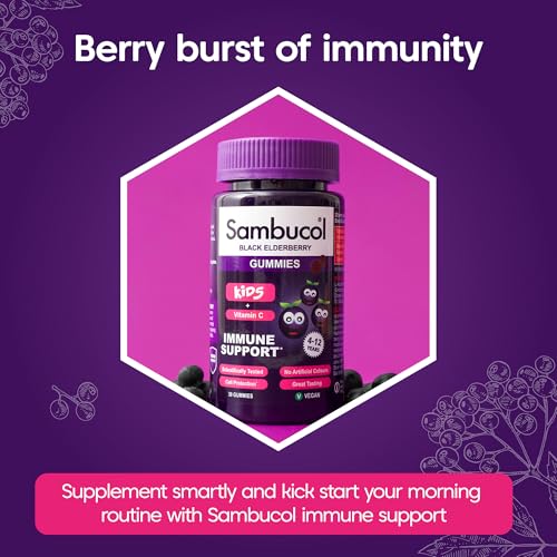 easy elderberry gummies for children