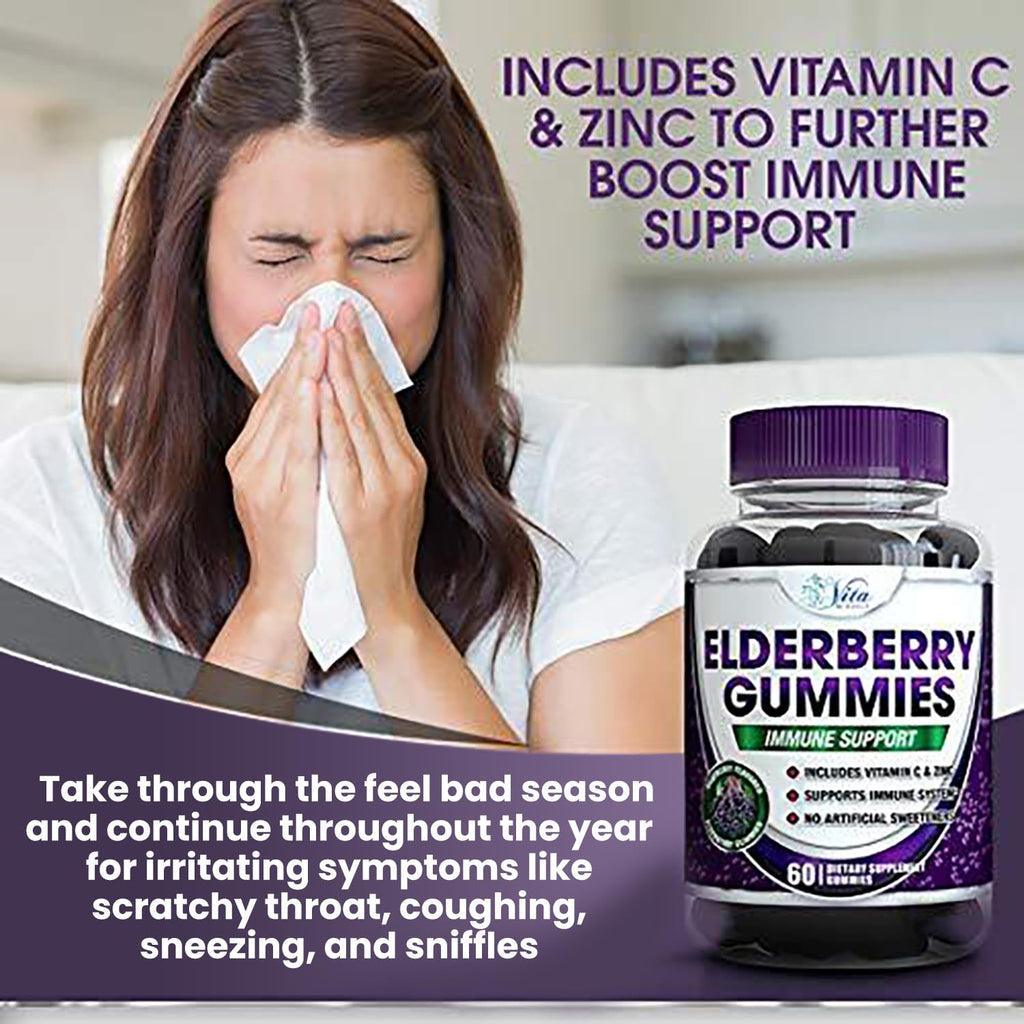 easy elderberry gummies for immune support