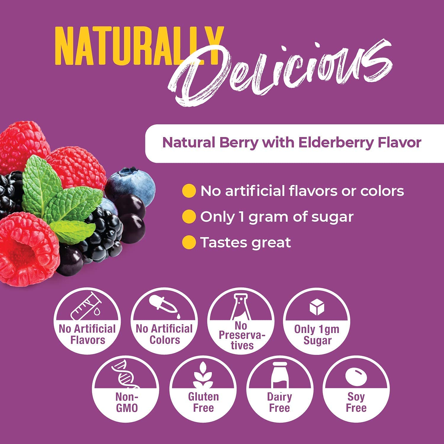 easy elderberry powder for smoothies