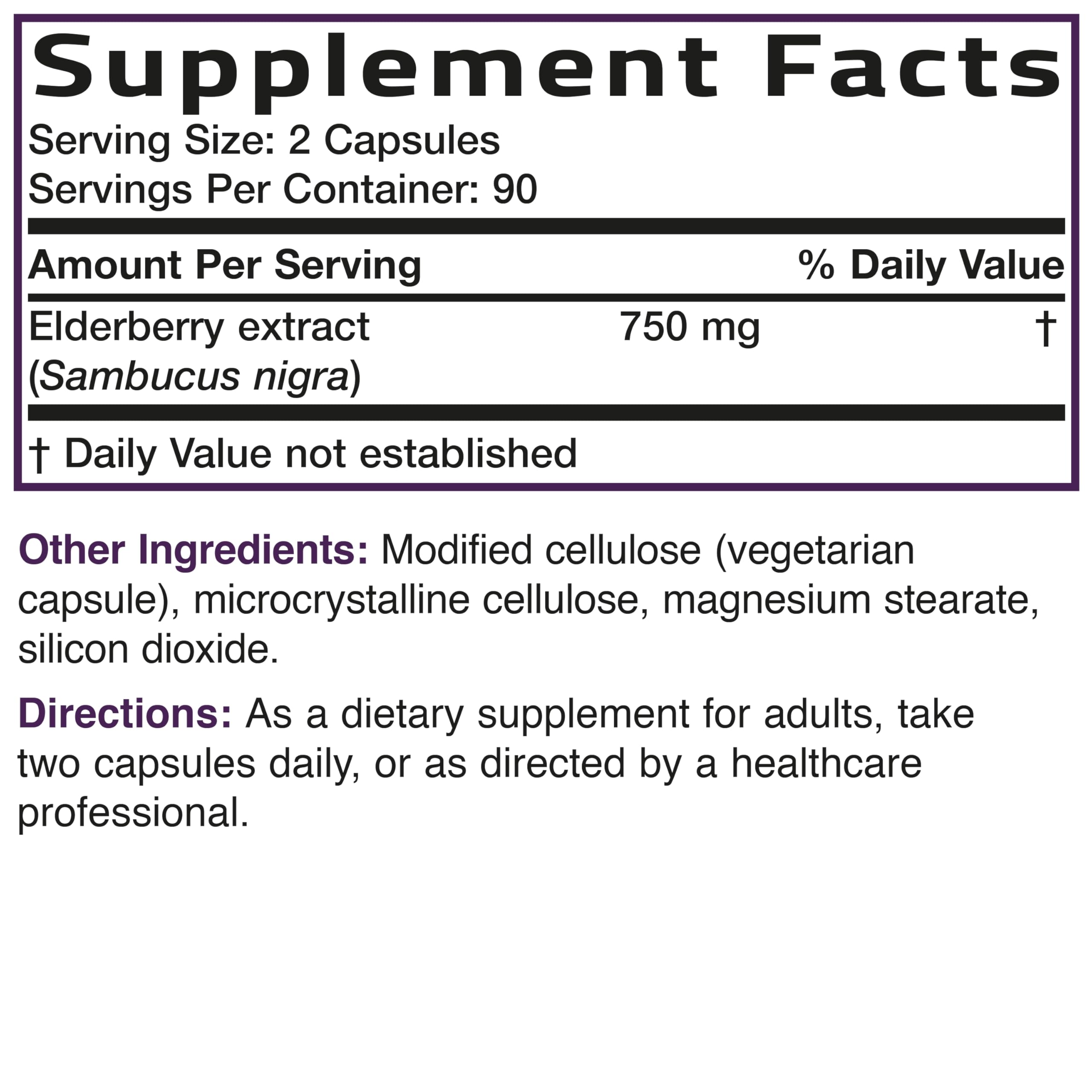 easy elderberry supplement for daily use
