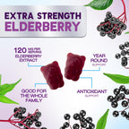 easy elderberry syrup alternative gummies