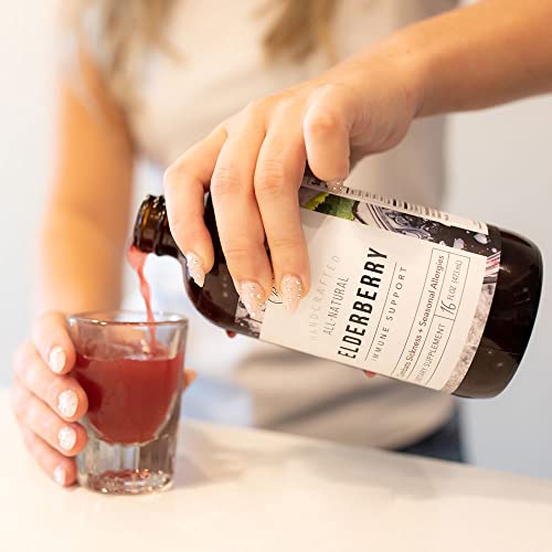 easy elderberry syrup for daily use