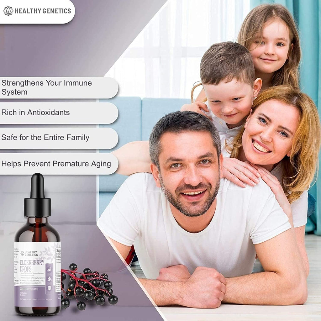 easy elderberry syrup for family use