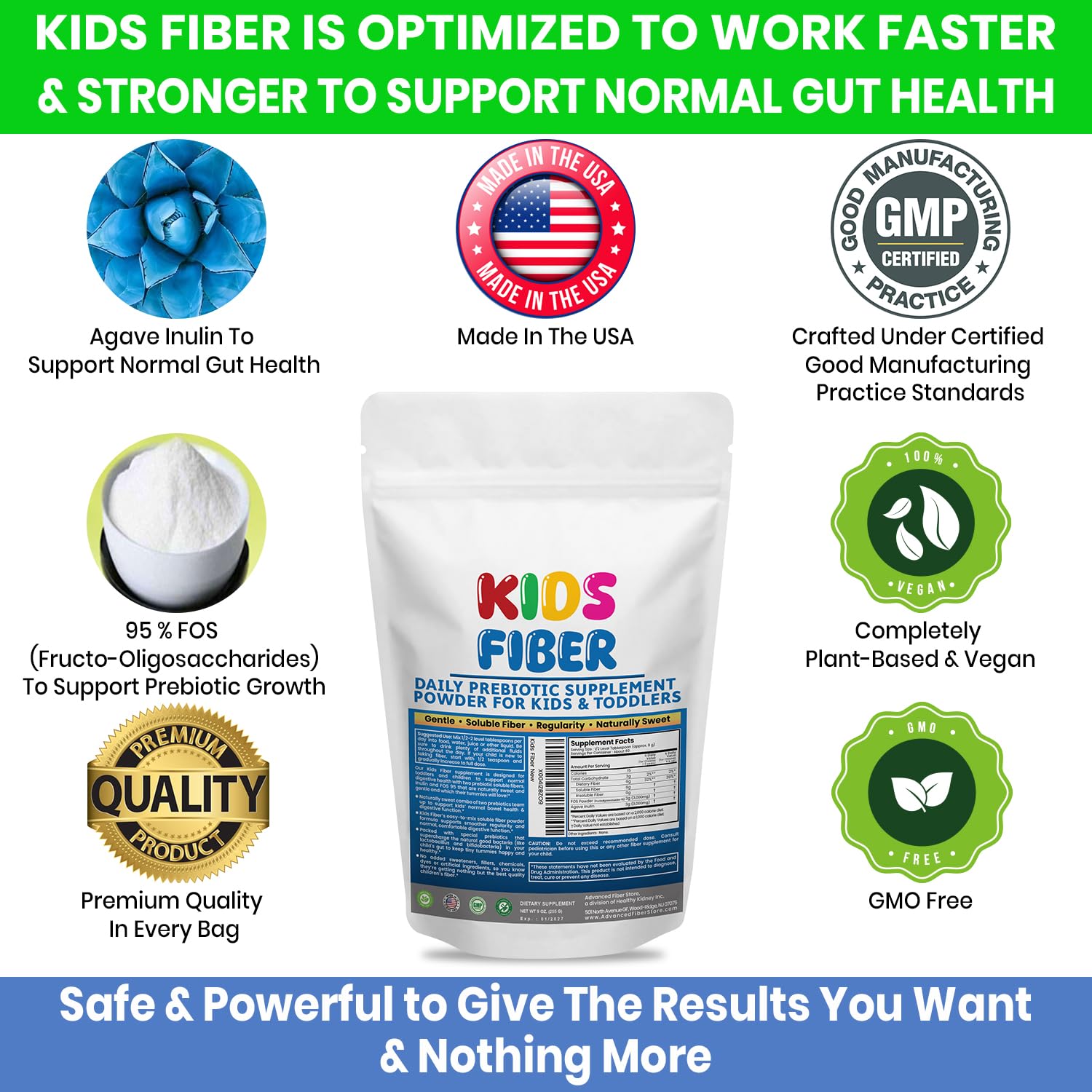 easy fiber solution for children