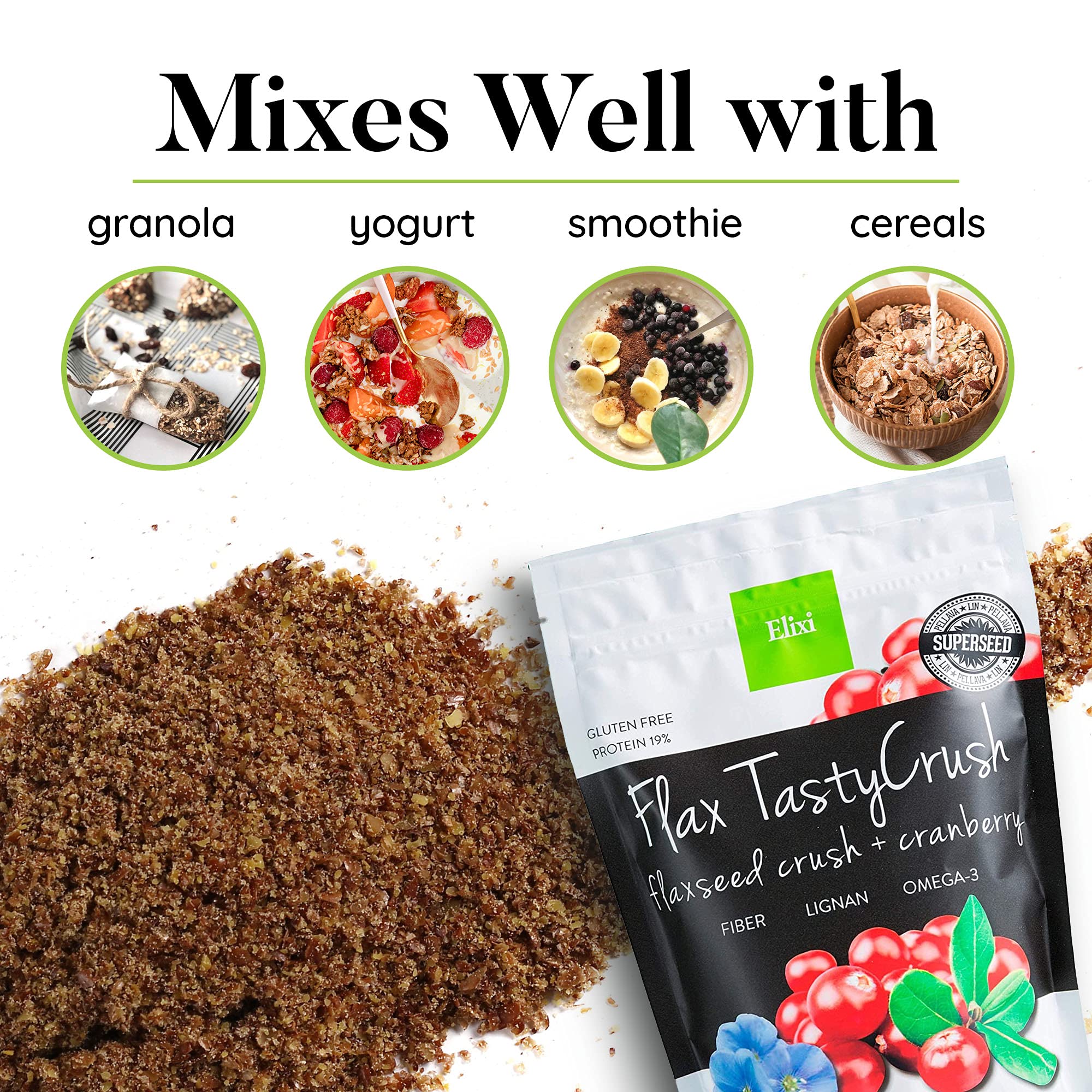 easy flaxseed snack for on-the-go