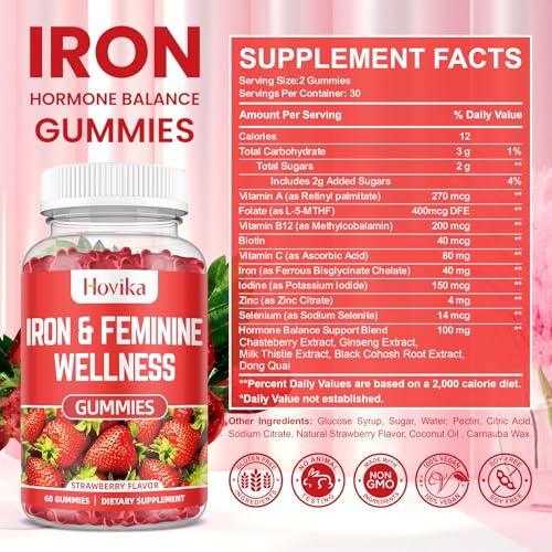 easy iron intake gummies