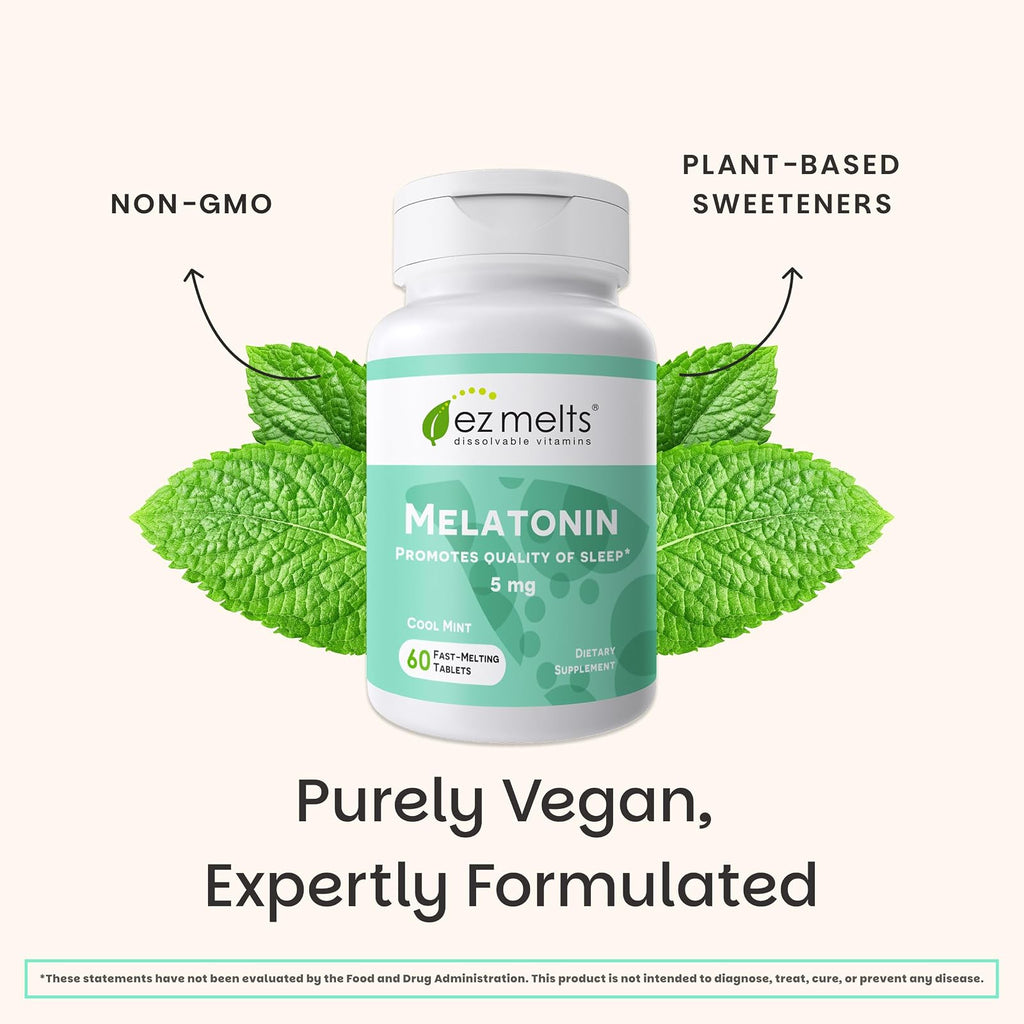 easy melt melatonin for nighttime