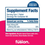 easy melt vitamin B12 tablets
