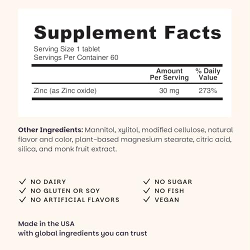 easy melt zinc supplement