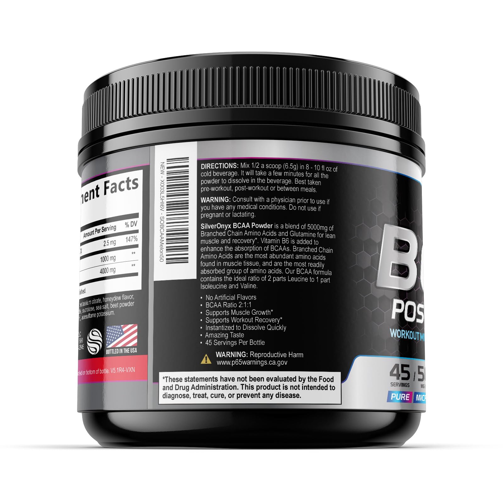easy mix bcaa recovery formula