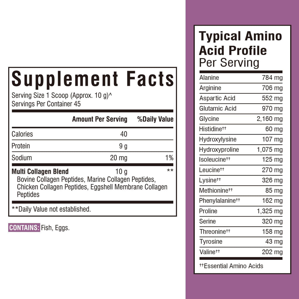 easy mix collagen peptides supplement