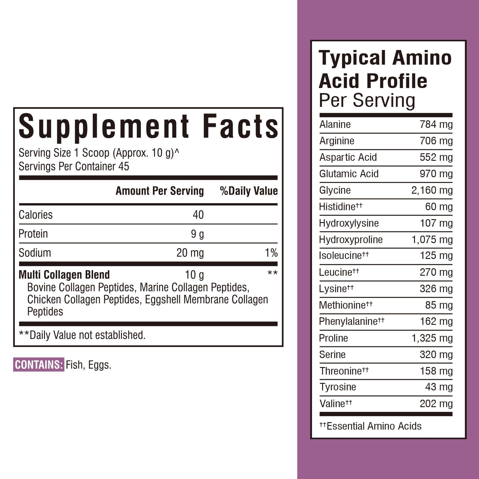 easy mix collagen peptides supplement