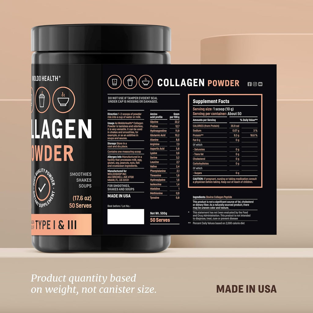 easy mix collagen peptides supplement