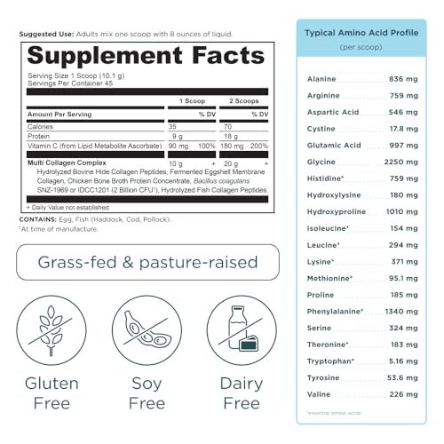 easy mix collagen powder supplement