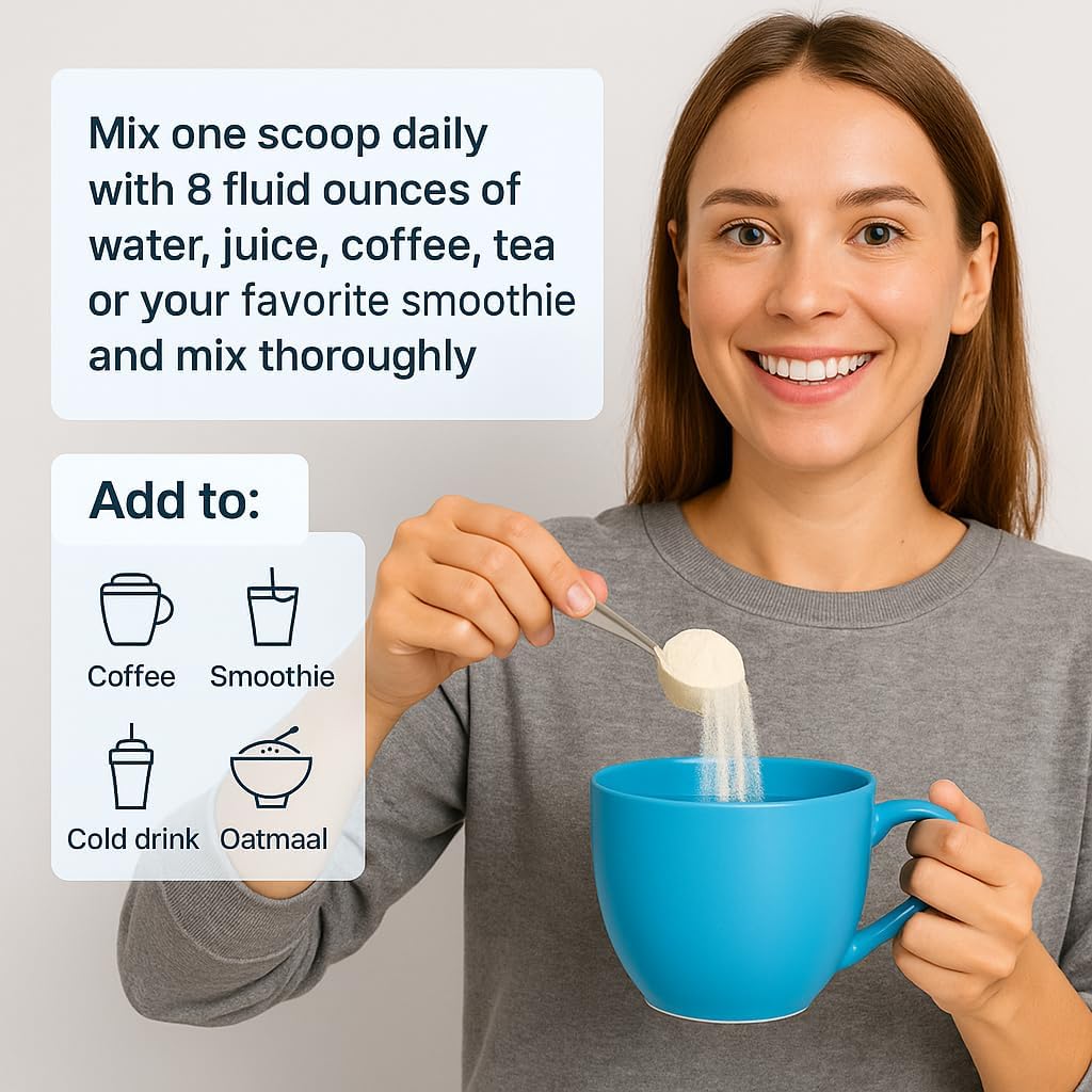 easy mix collagen powder supplement