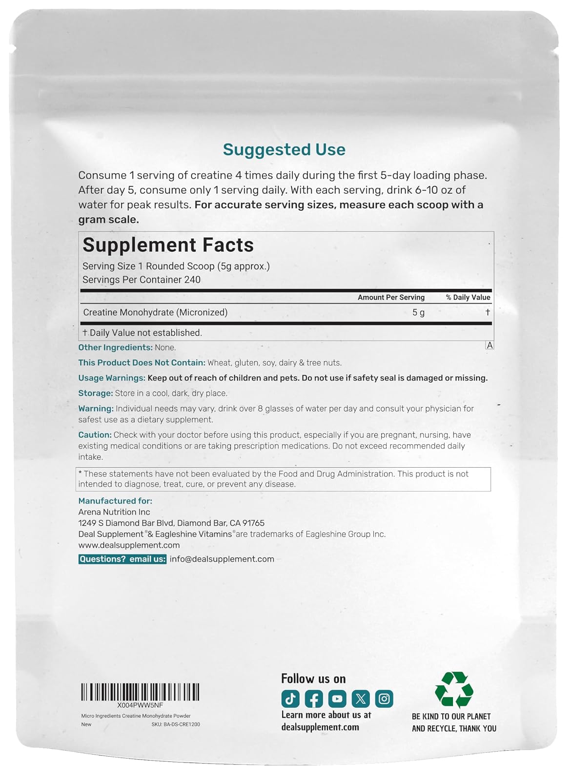 easy mix creatine for workouts
