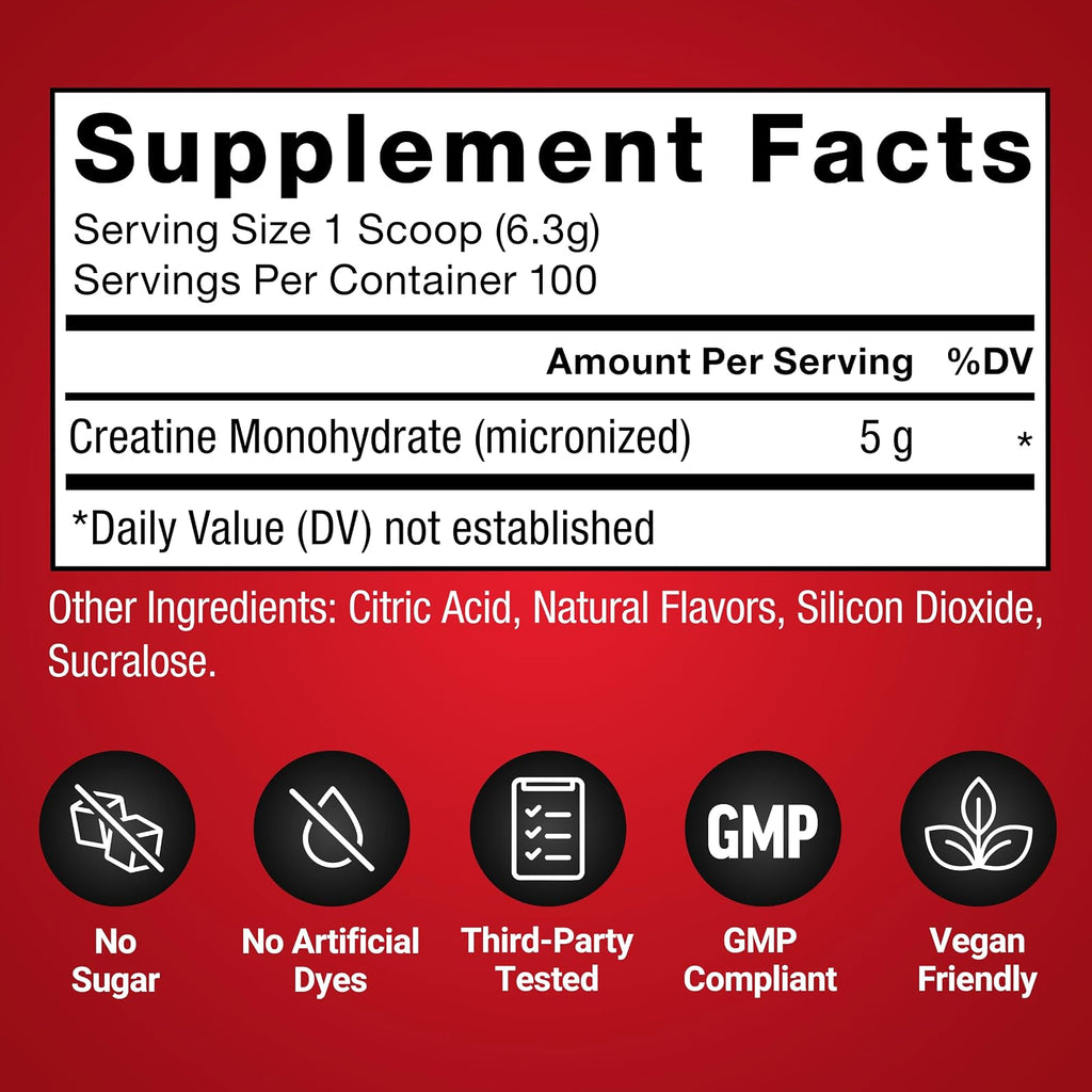 easy mix creatine monohydrate powder