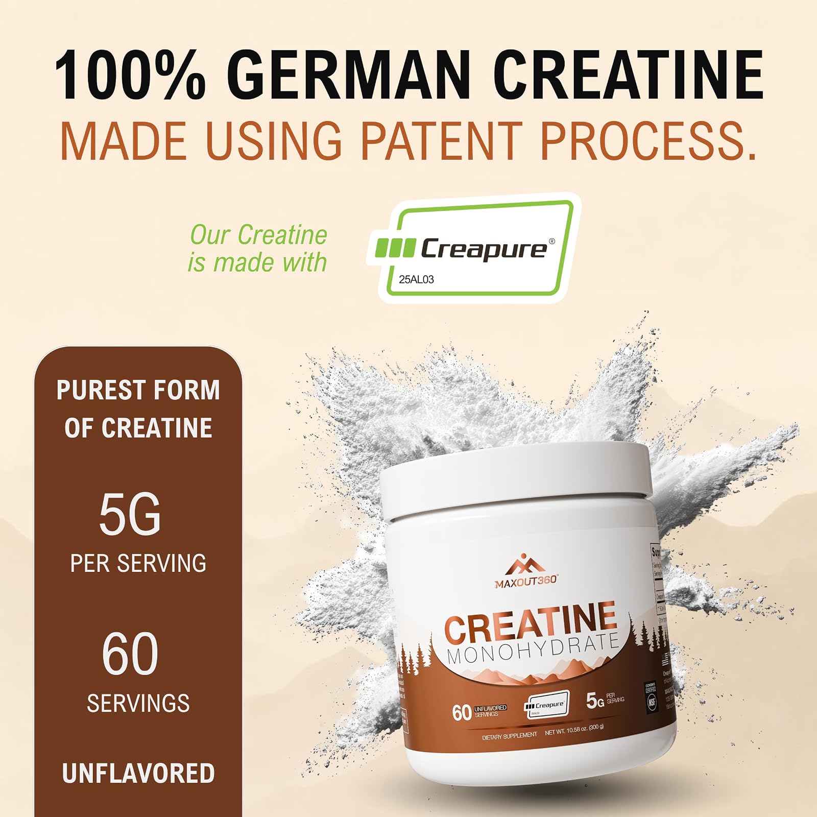 easy-mix creatine powder for smoothies
