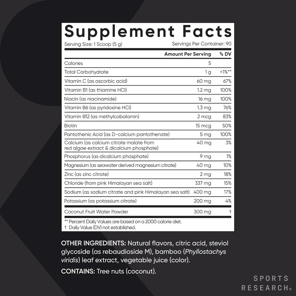 easy mix electrolyte powder for sports drinks