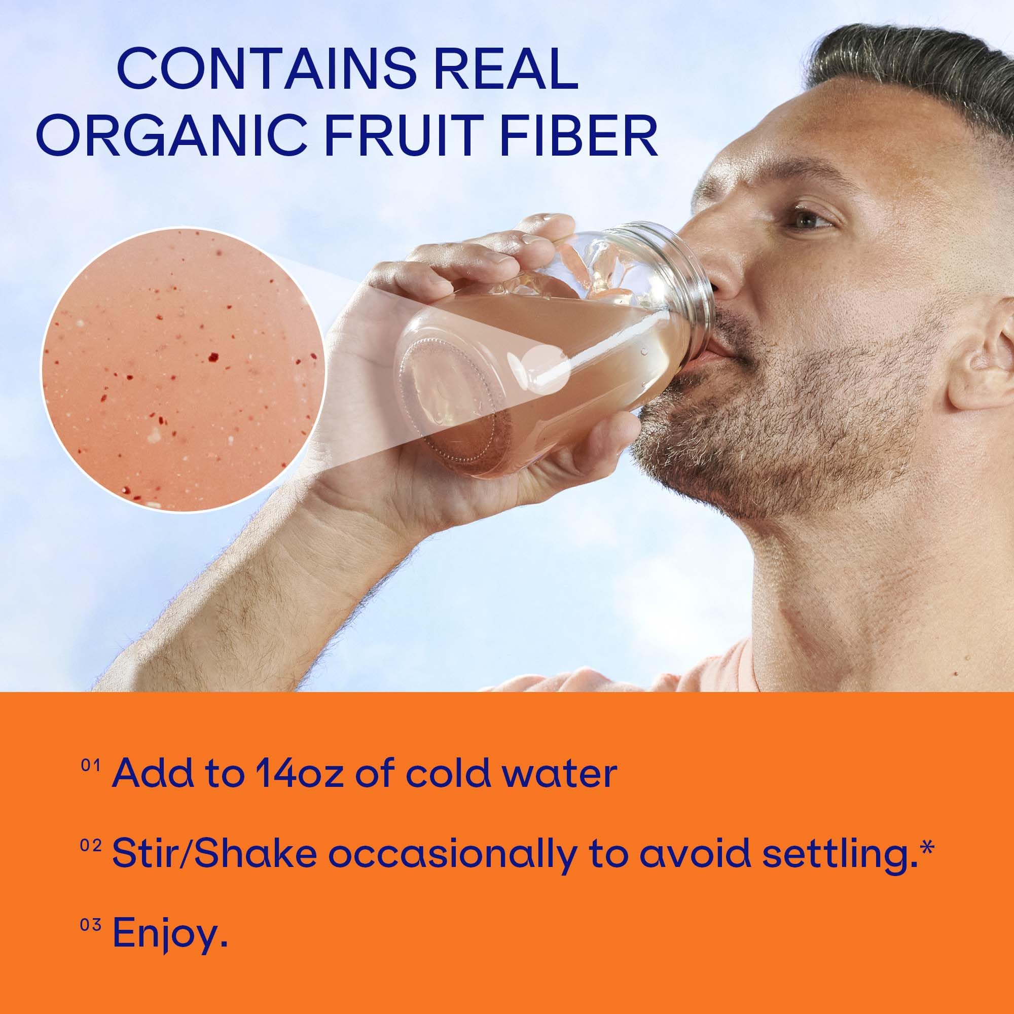 Easy mix for on-the-go health