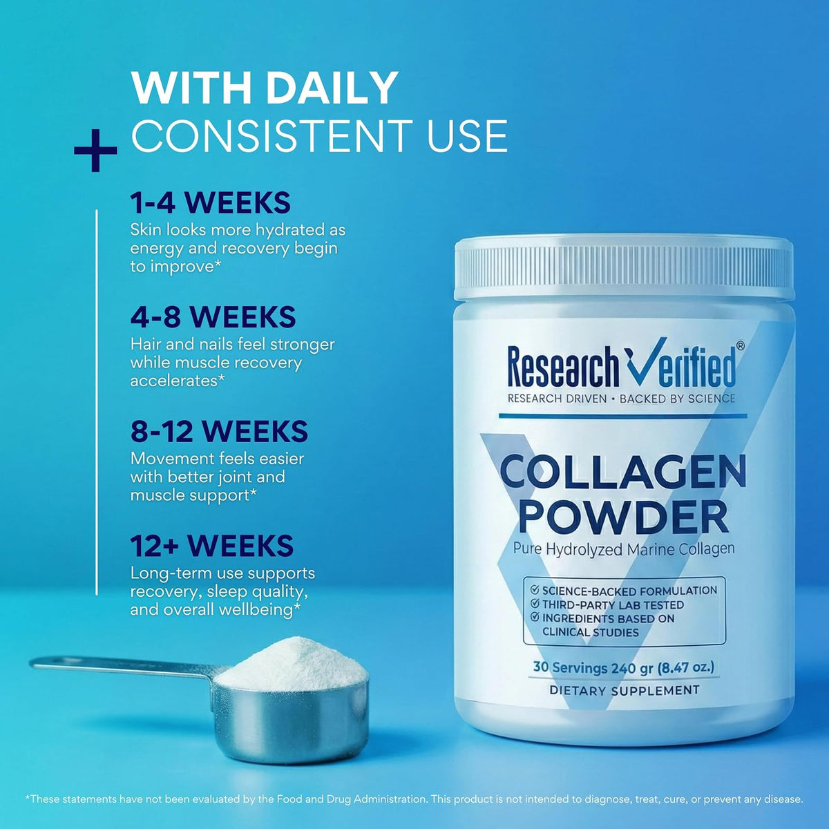 easy mix hydrolyzed collagen powder