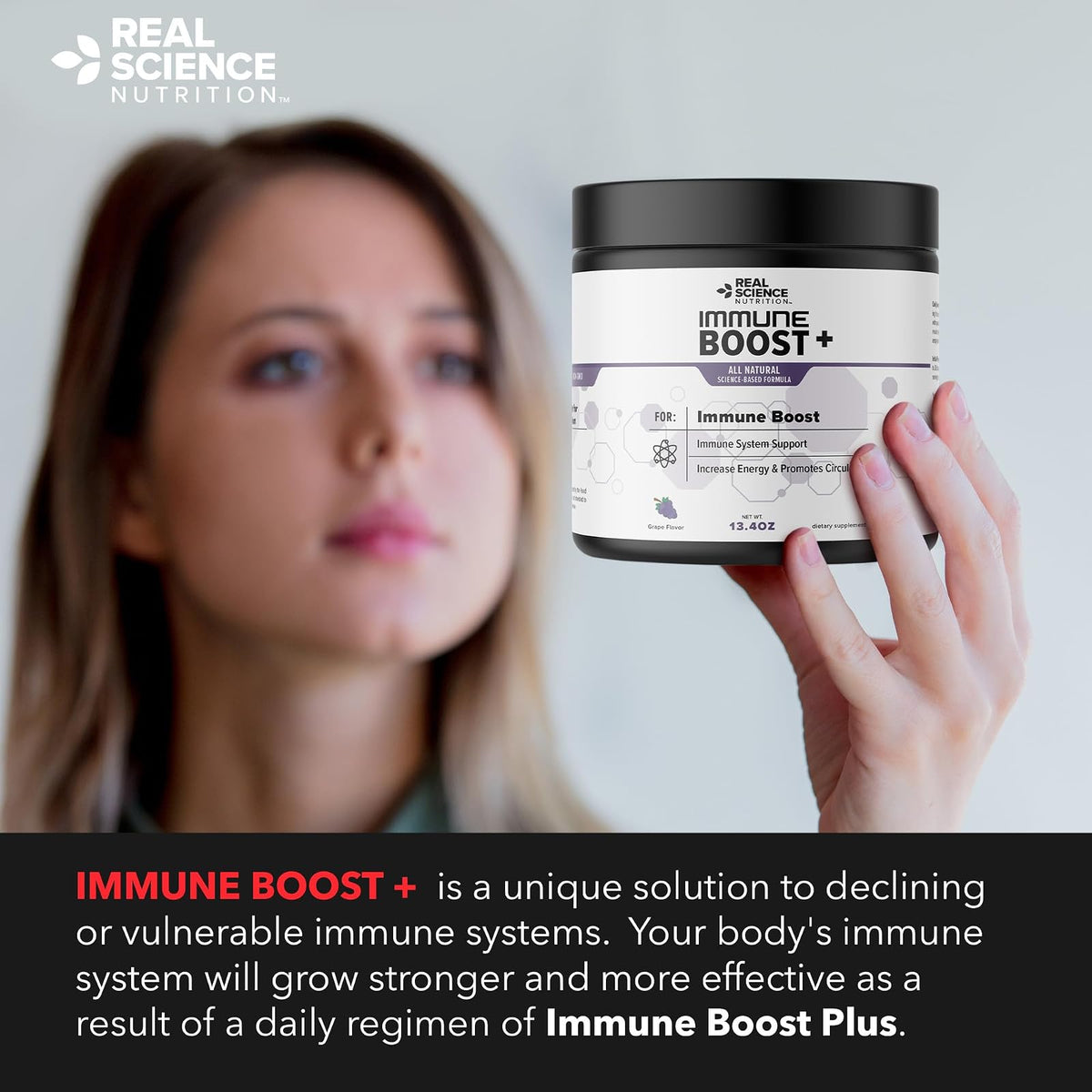 Easy mix immune support powder for drinks