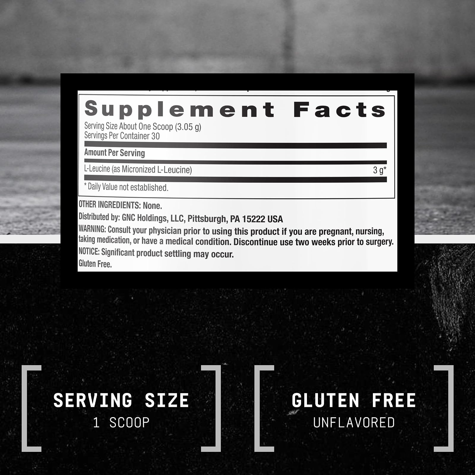 easy mix l-leucine for smoothies
