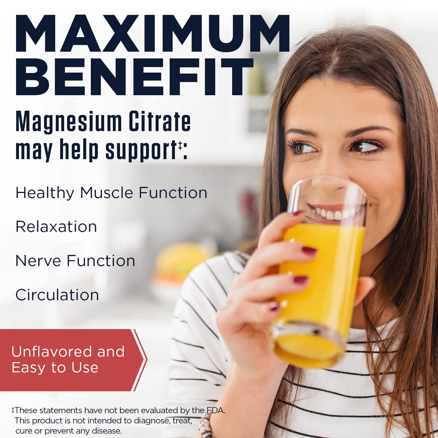 easy mix magnesium citrate powder