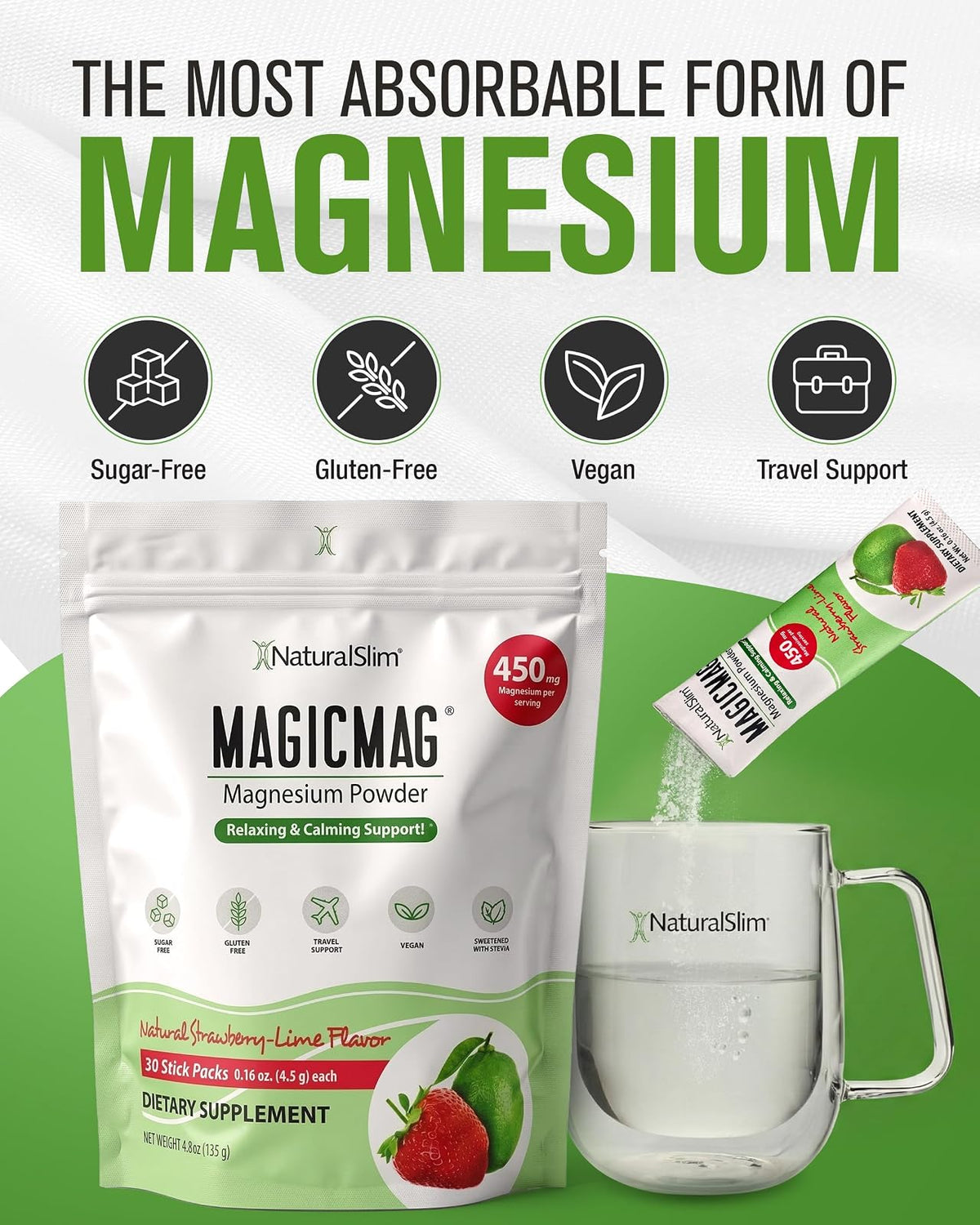 easy mix magnesium powder drink
