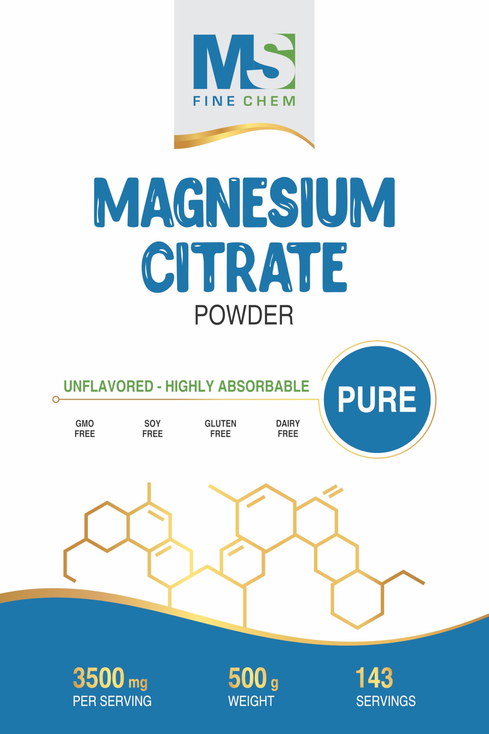 easy-mix magnesium powder for drinks