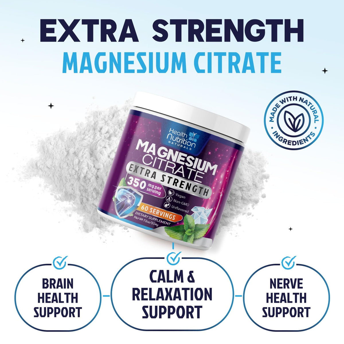 easy mix magnesium powder for drinks