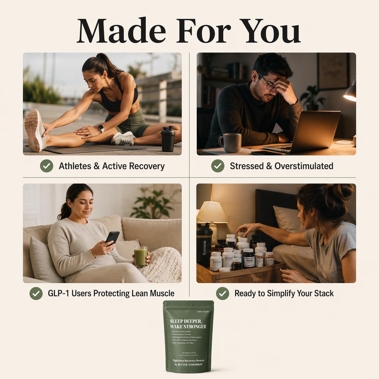 easy-mix nighttime recovery protein