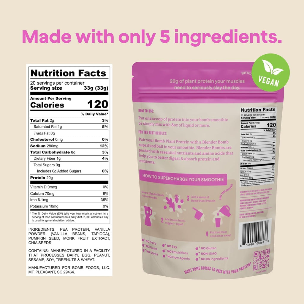 easy mix plant protein for baking