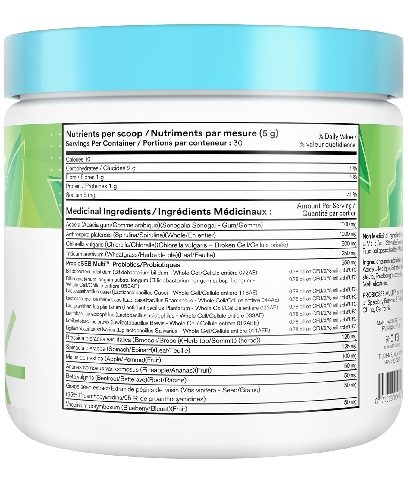 easy mix spirulina powder