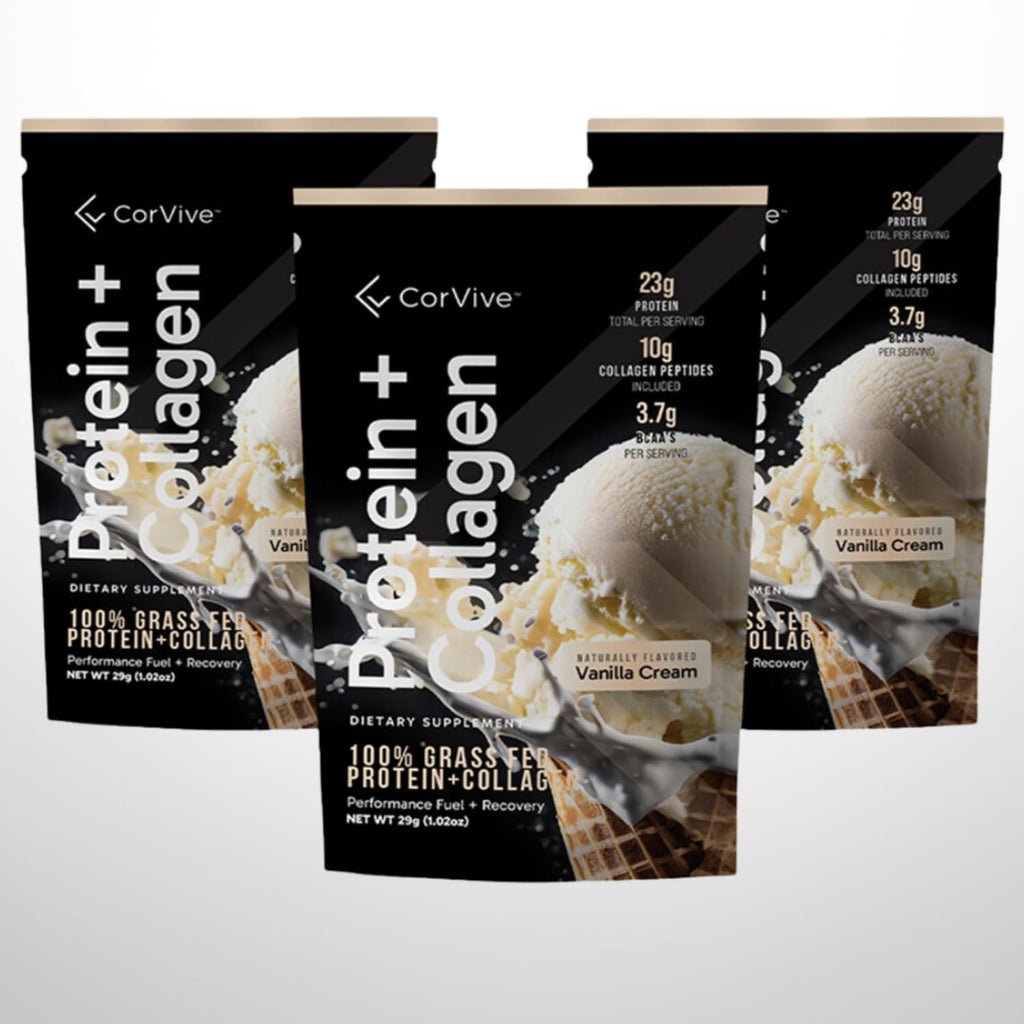 easy mix vanilla protein supplement