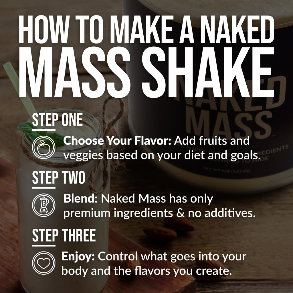 easy-mix weight gainers for smoothies