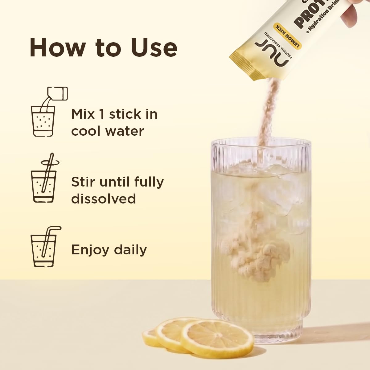easy mix whey protein sticks